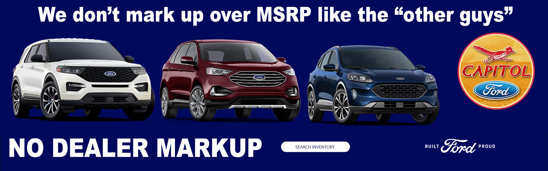 Ford Dealership in Santa Fe, NM | New & Used Cars for Sale at Capitol Ford